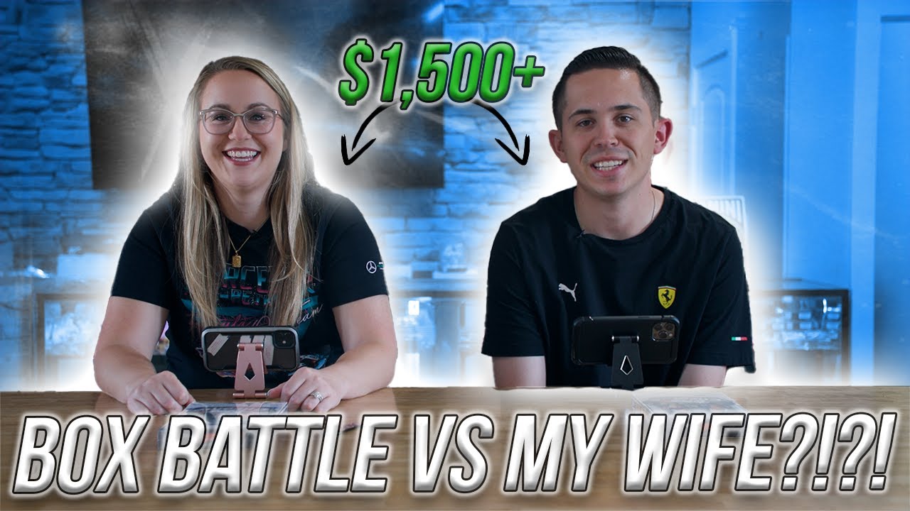 I DID A $1,500+ BOX BATTLE VS. MY WIFE?!?! 😱 - YouTube