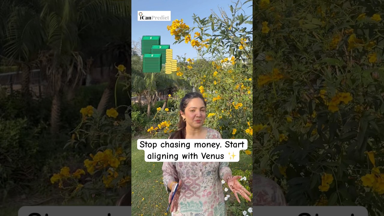 Stop chasing money. Start aligning with Venus #astrology #yt #ytshorts #money #wealth #trending ...