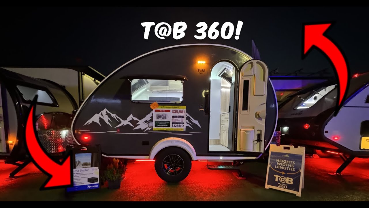 You Have NEVER Seen This Floorplan In A Teardrop! | 2025 Nucamp T@B 360 ...