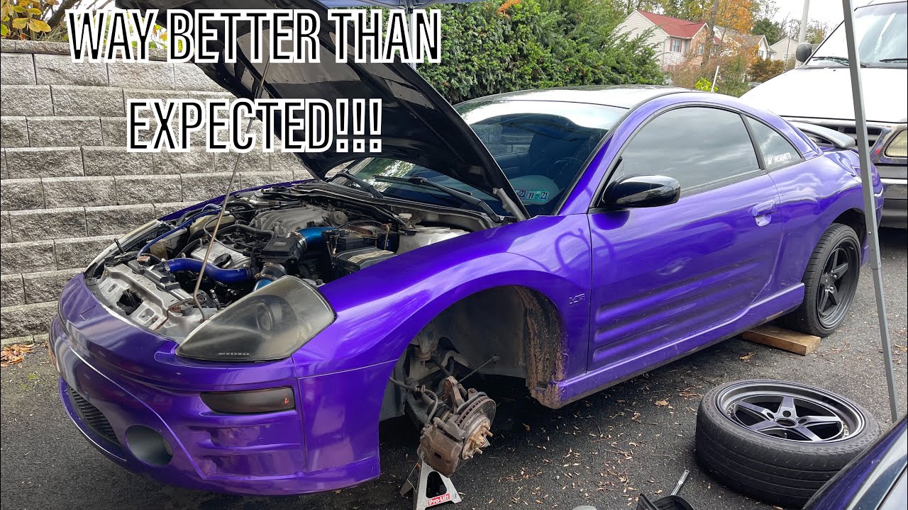 MY 3G ECLIPSE FINALLY GOES LOW!! COILOVER INSTALLATION!! //2000-2005 ...