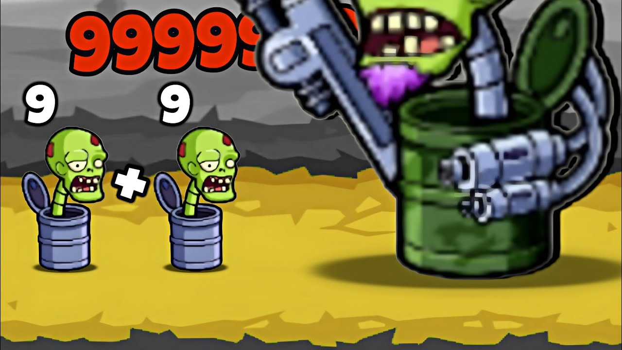 Skibidi Toilet Monster Max Level 999999...? Merge War: Zombie vs ...