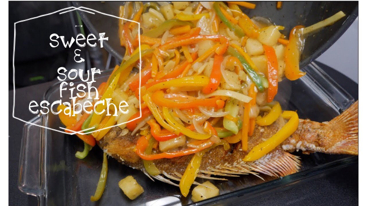 How to cook Escabeche / Sweet & Sour Fish - YouTube
