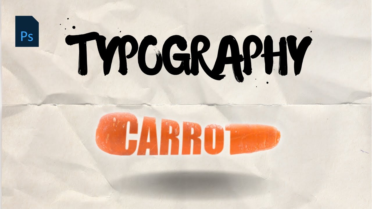 Typography Text Effects in Photoshop | Text Manipulation Tutorial - YouTube