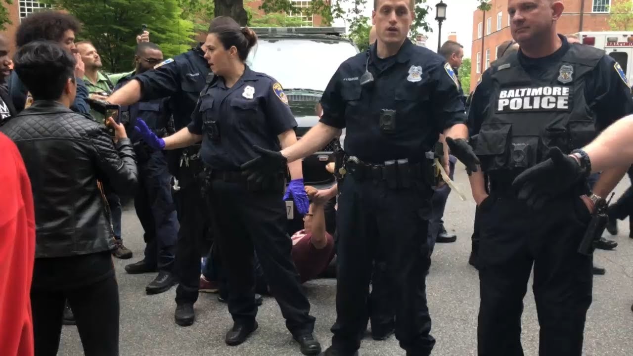 7 Arrested After Police Raid Sit-in Against Hopkins Private Police ...