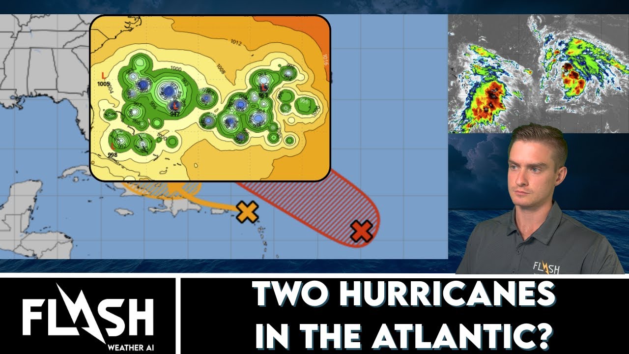 Two Hurricanes Forming in Atlantic? | Which Poses a US Threat? | FLASH ...
