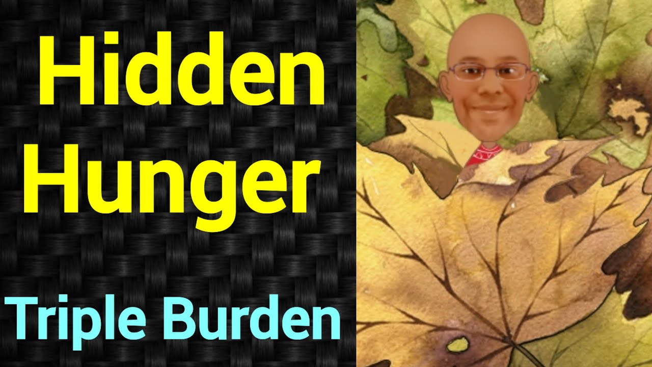 Hidden Hunger | Triple Burden | PSM lecture | Community Medicine ...