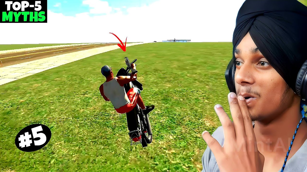 AK47 GUN IN BIKE-INDIAN BIKE DRIVING 3D|MYTHBUSTER #5 - YouTube
