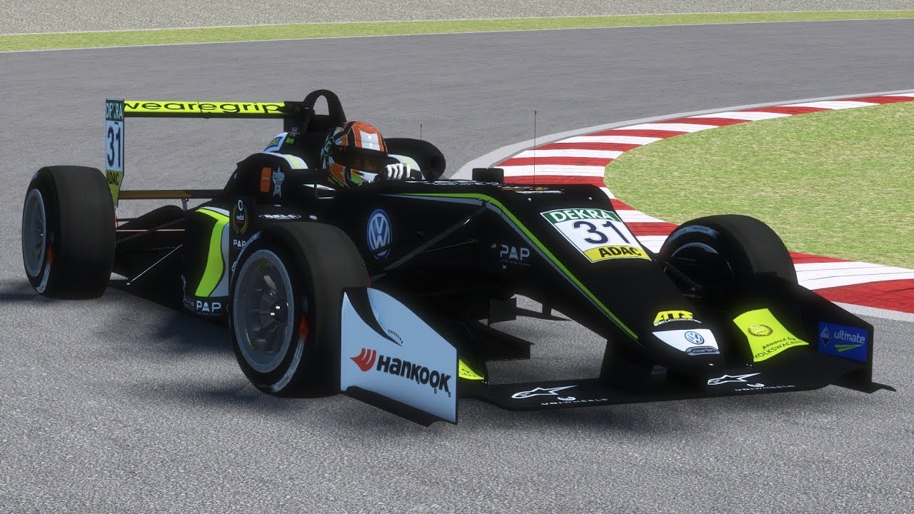 【rFactor2】TestLap Sendai Hi-Land Raceway Dallara F317 Volkswagen - YouTube