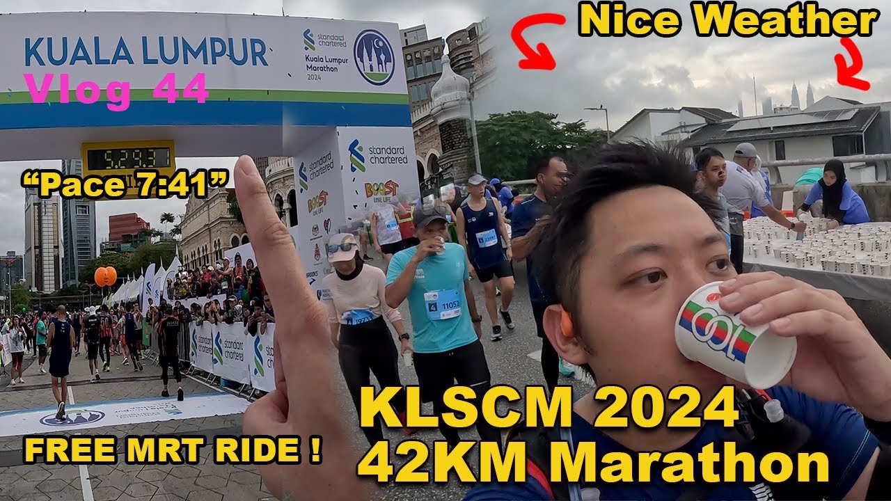 2024 Kuala Lumpur Standard Charted Marathon 42km as a PACE 7:40 runner ...