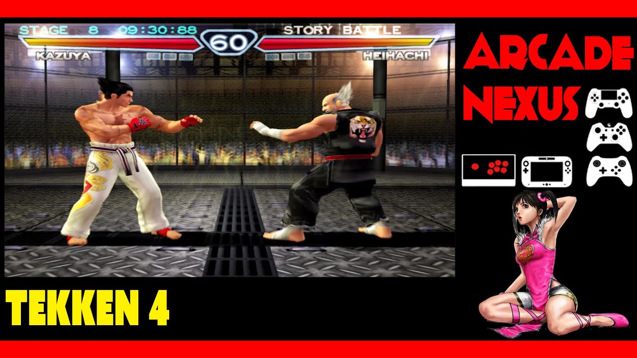 Tekken 4 - Stage - Arena - YouTube