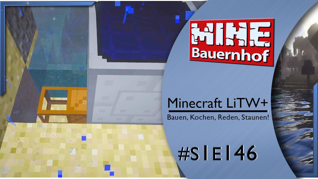 Wasser Pumpe Tank Eimer Transportsystem s1e146 🌳 MINECRAFT MINE ...