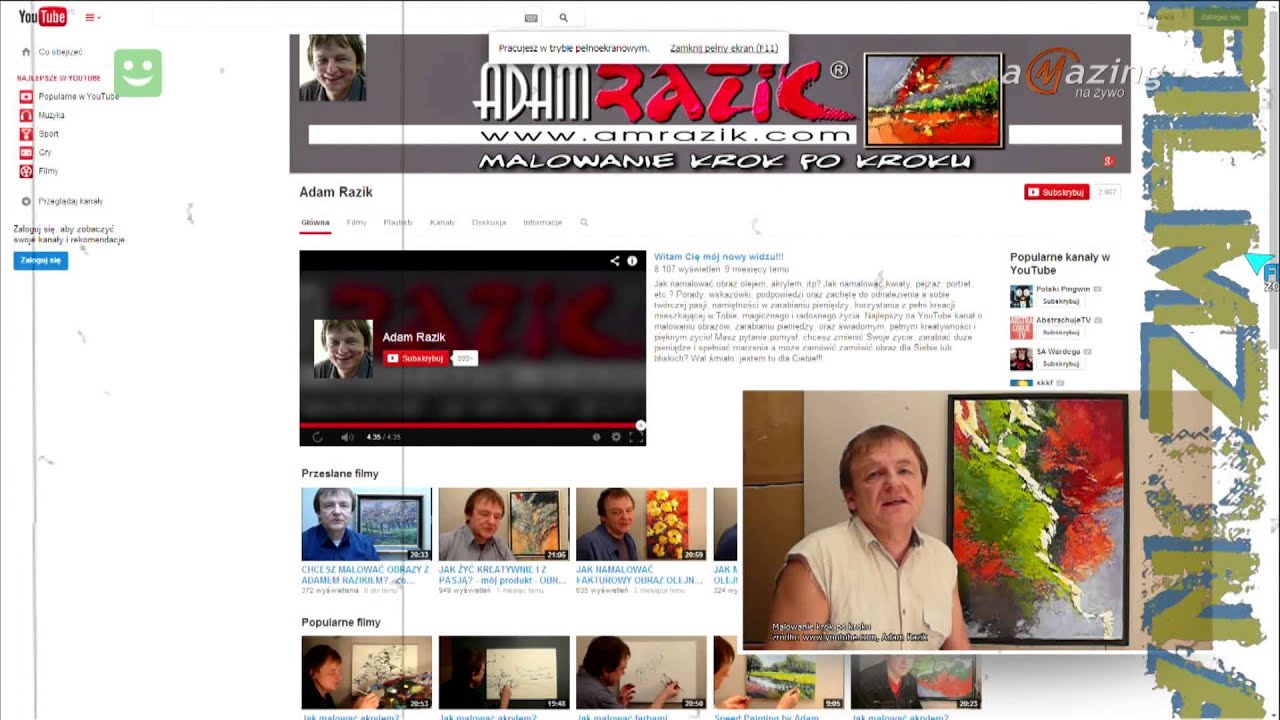 FILMzona: Adam Razik - YouTube