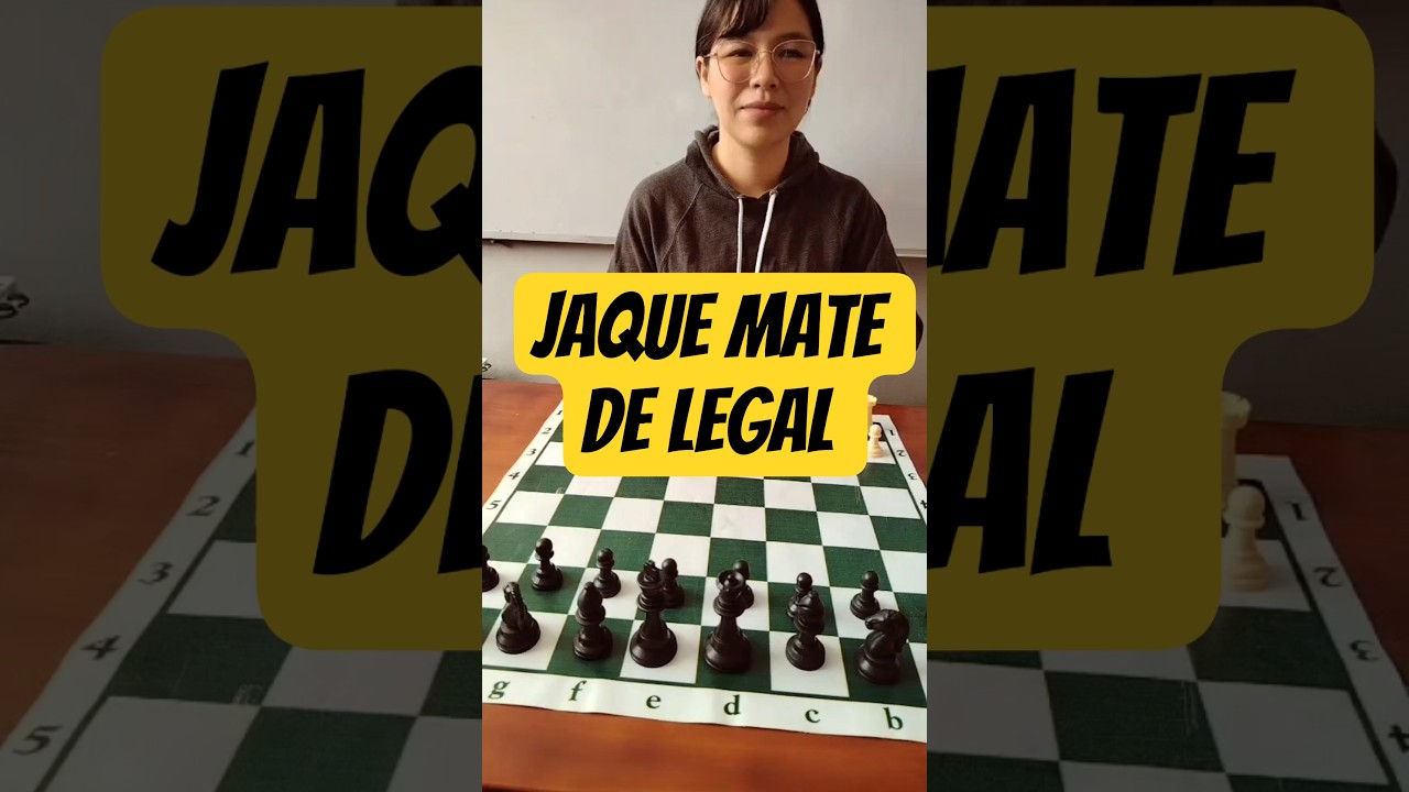 ♟️ Jaque mate legal ♟️El jaque mate más rápido y elegante del ajedrez ...