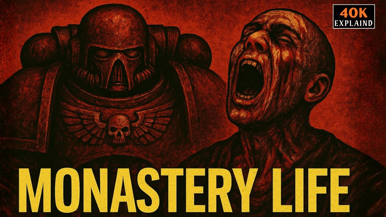 The Horrifying Life Inside A Space Marine Monastery | Warhammer 40K ...