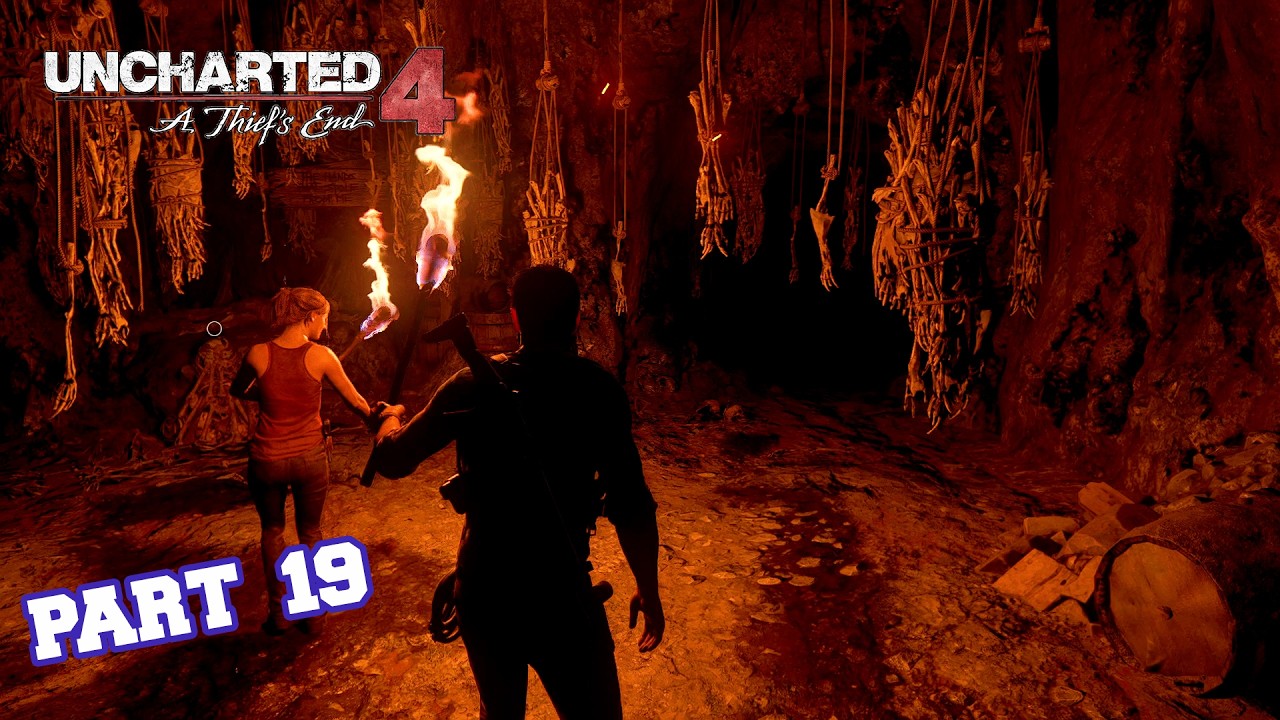 AVERY'S DESCENT - UNCHARTED 4: A Thief's End - Part 19 Gameplay [4K60FPS] - YouTube