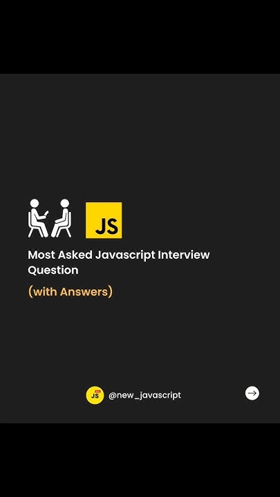 Most Asked JavaScript Interview Question With Answers #feedshorts #coding #javascript - YouTube