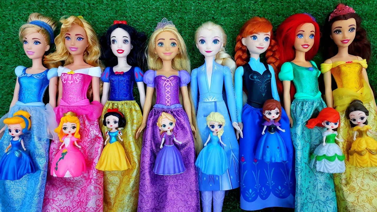 Frozen Elsa Doll Dress Transforming ~ DIY Miniature Ideas for Barbie ...