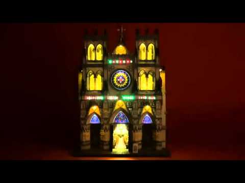 Lemax St Patrick's Cathedral - YouTube