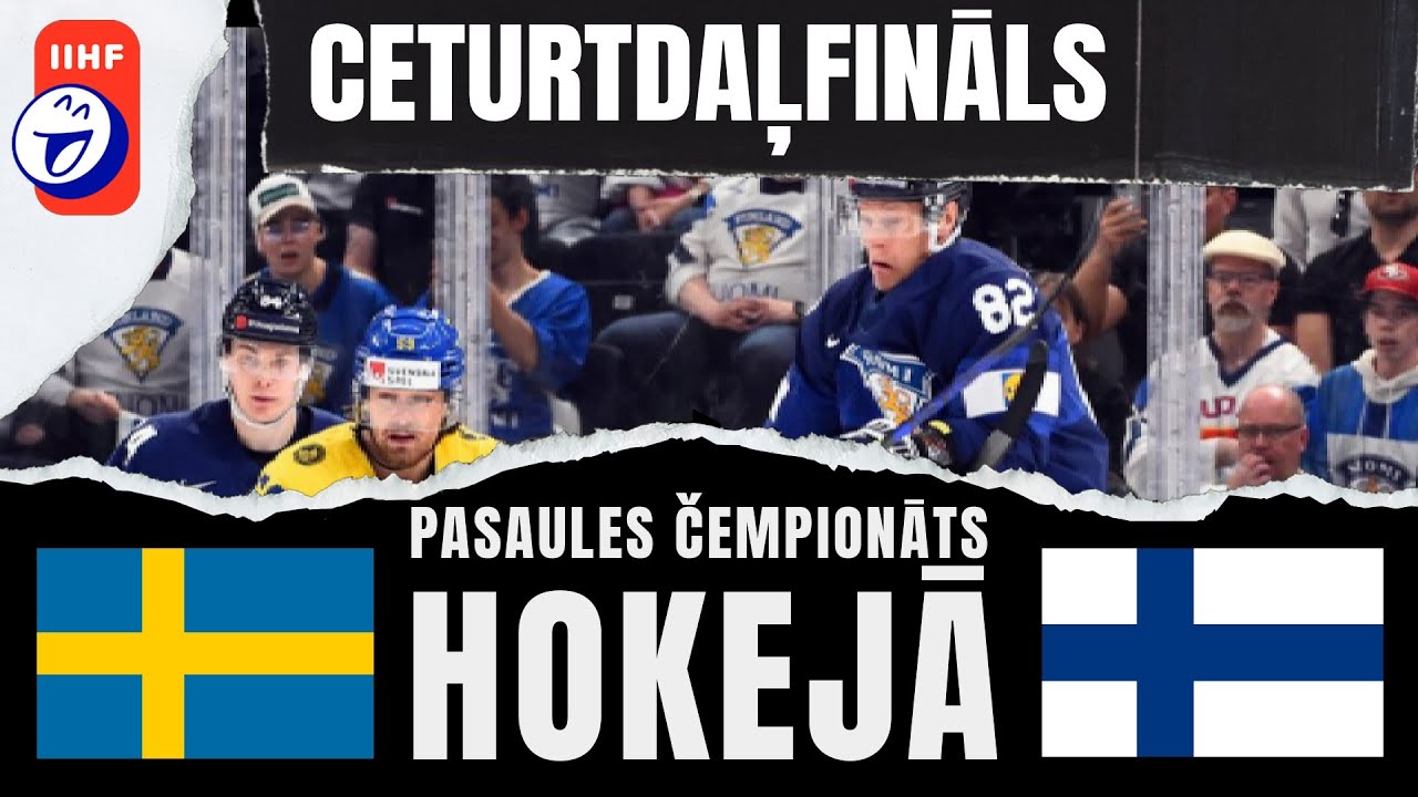 ZVIEDRIJA VS SOMIJA | 2024. GADA PASAULES HOKEJA ČEMPIONĀTA 4 ...