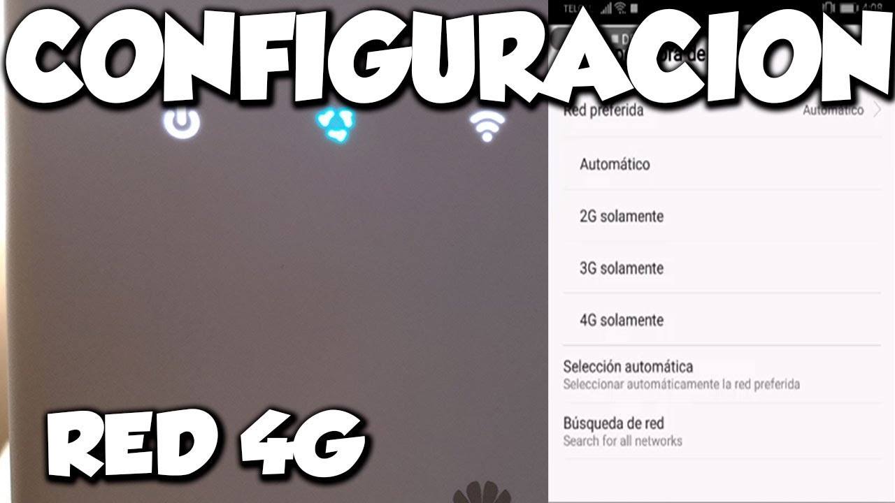 CONFIGURAR MODEM HUAWEI | SABER SI ESTA CONECTADO A LA RED 4G |INTERNET ...
