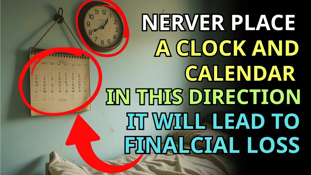 Never Hang Clocks and Calendars in This Direction, or Poverty Will ...