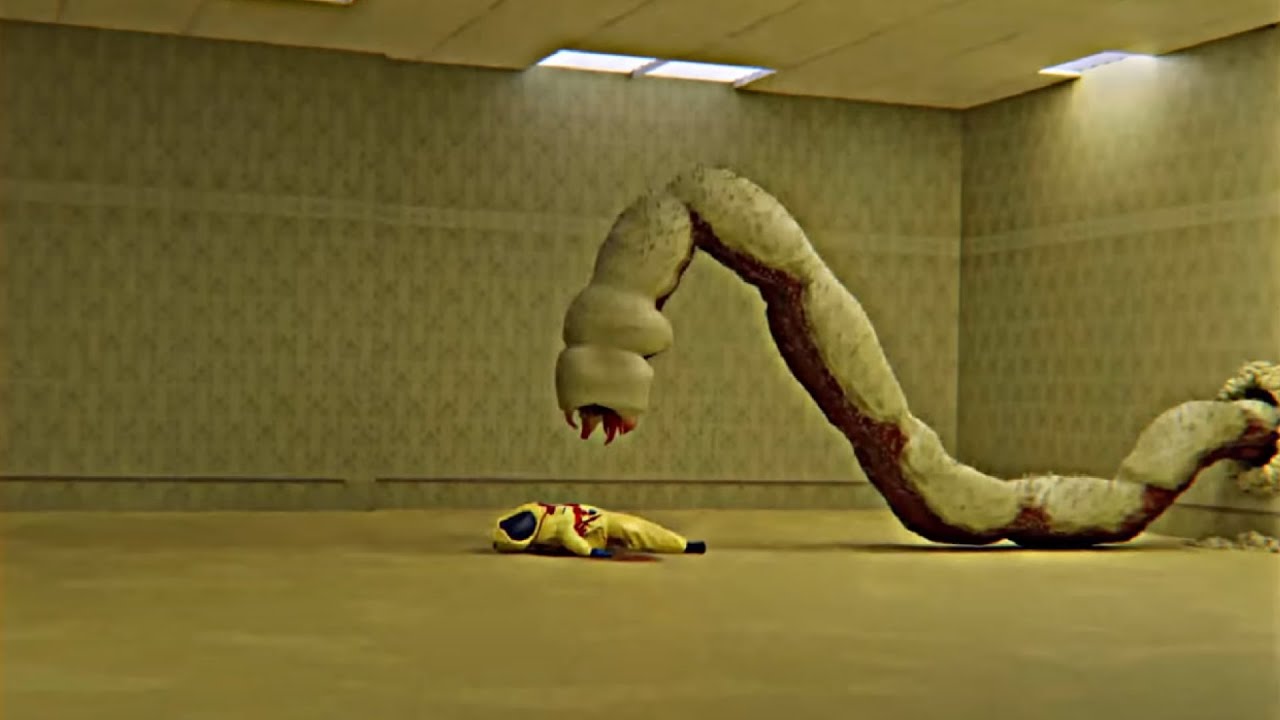 Backrooms Worm Entity - YouTube