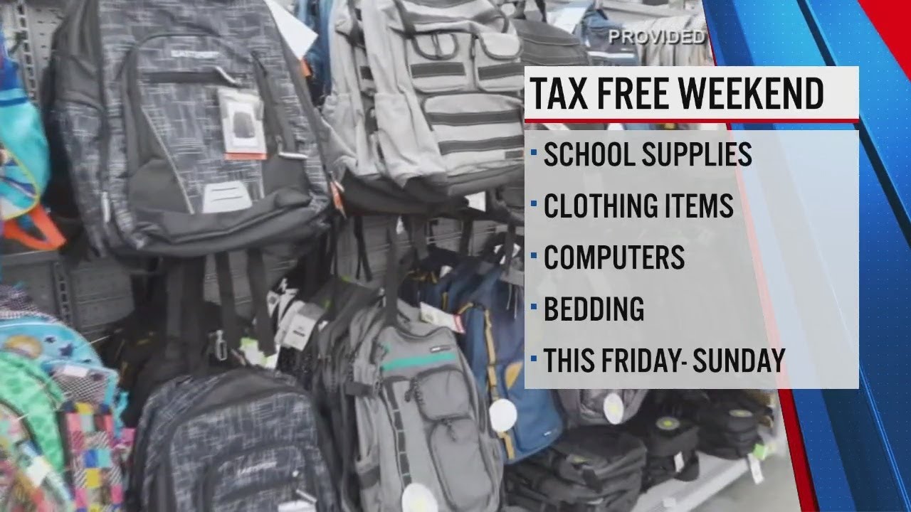 South Carolina's tax free weekend coming up - YouTube