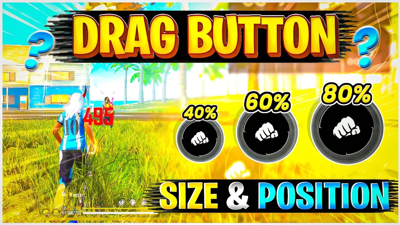 Best Fire Button Size & Position For Headshot 🔥| Fire Button Secret ...