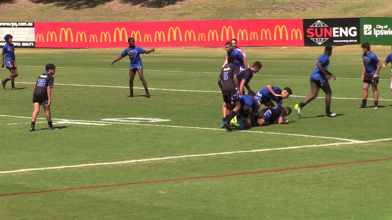 H1 UNDER 13s GOODNA Blue VS Goodna BLACK [GRAND FINAL] - YouTube