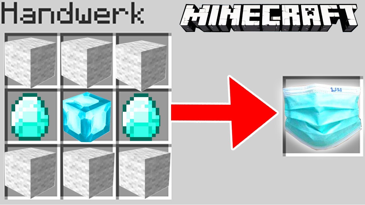 MUNDSCHUTZ CRAFTEN IN MINECRAFT - YouTube