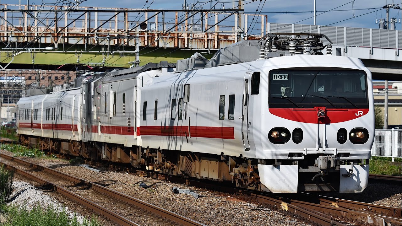 E491系 East i-E(マヤ50組込) 新前橋〜井野間通過 - YouTube