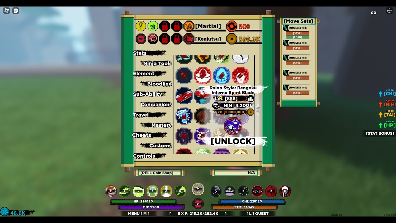 geting raion style rengoku inferno spirit blade first try game in disc ...
