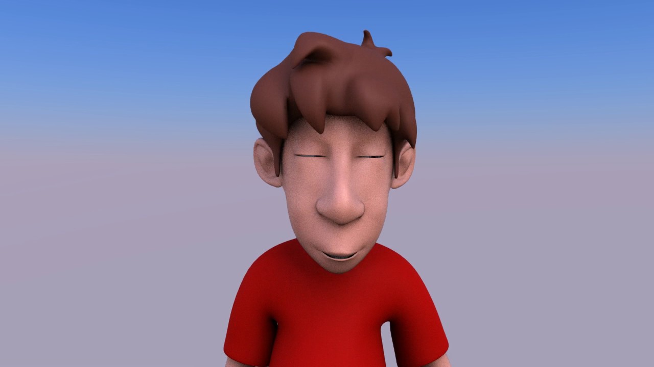 Animation exercise 5 head turn + anticipation - YouTube