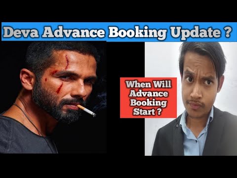 Deva Advance Booking Update | Shahid Kapoor - YouTube