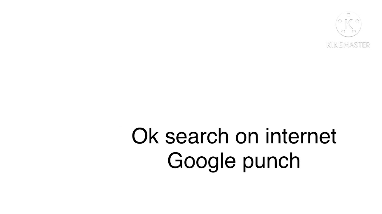 Search google punch - YouTube
