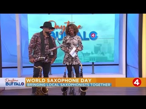Daytime Buffalo: World Saxophone Day with Will Holton - YouTube