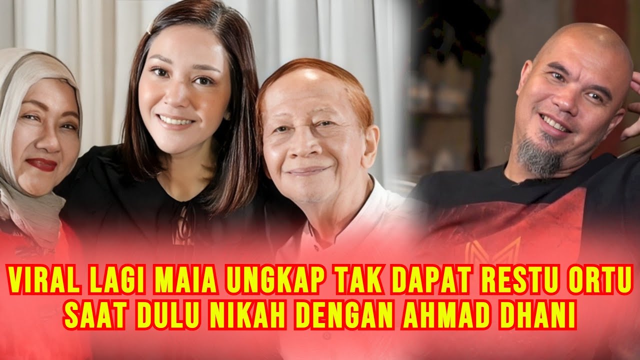VIRAL LAGI! Maia Estianty Akui Tak Dapat Restu Orang Tua Saat Nikah ...