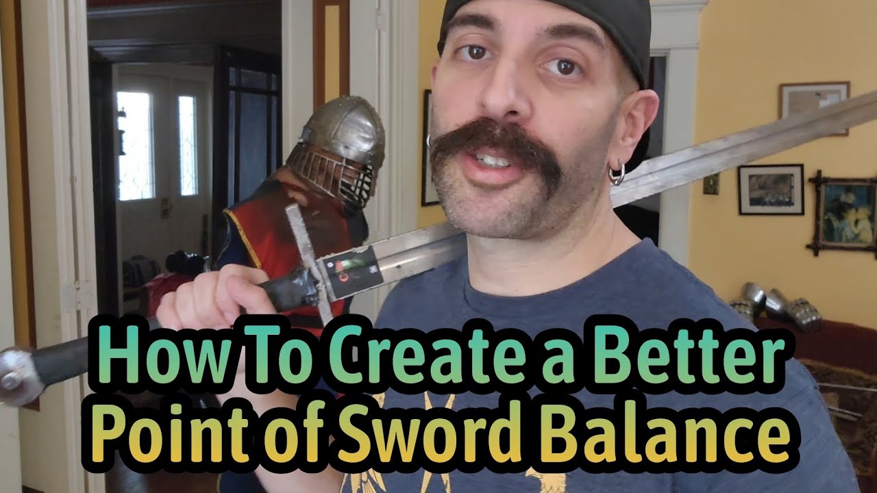 Is this CHEATING? A Better Point of Sword Balance - YouTube