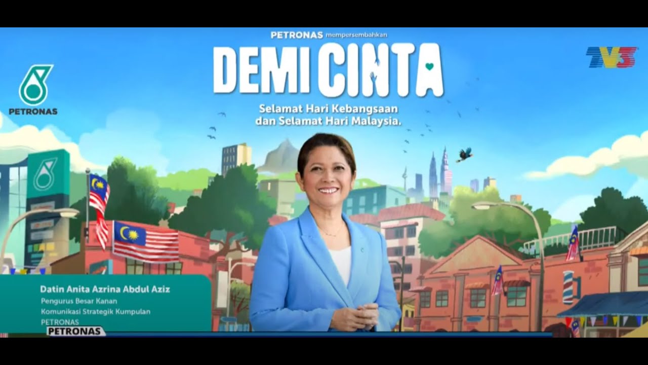 Demi Cinta Iklan Merdeka Petronas 2021 HD (Extended Version) - YouTube