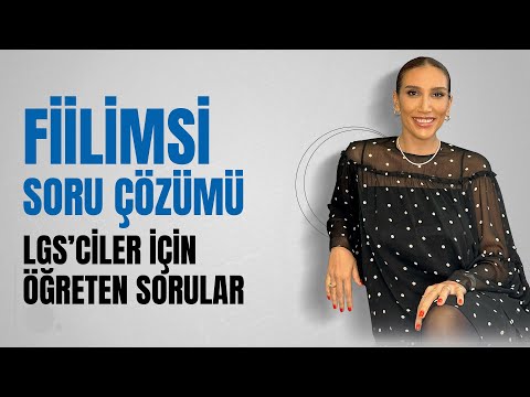 Fiilimsi Soru Çözümü  | LGS İçin Öğreten Sorular #lgs #lgstürkçe #fiilimsi