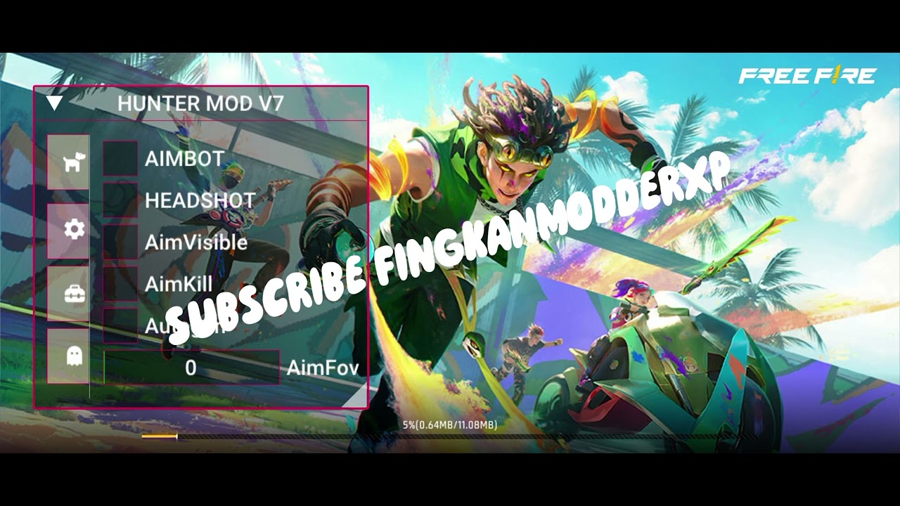 UPDATE FF AIMKIL V7 - AIMBOT - HEADSHOT - AIM VISIBBLE - JOY STICK ...