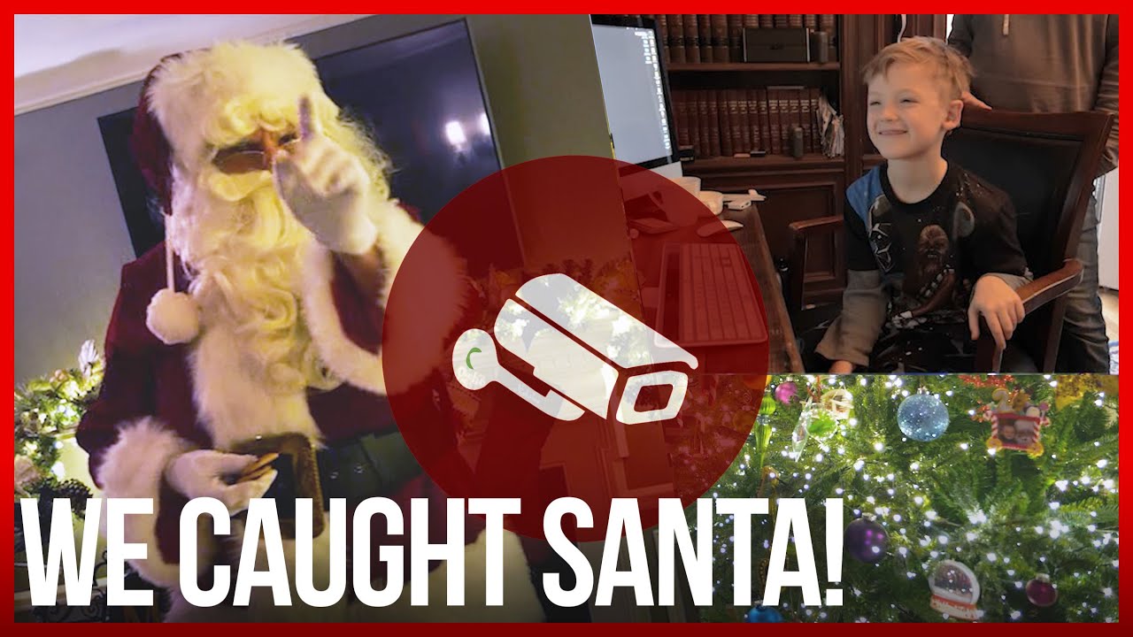 Christmas: We Caught Santa on Camera! - YouTube