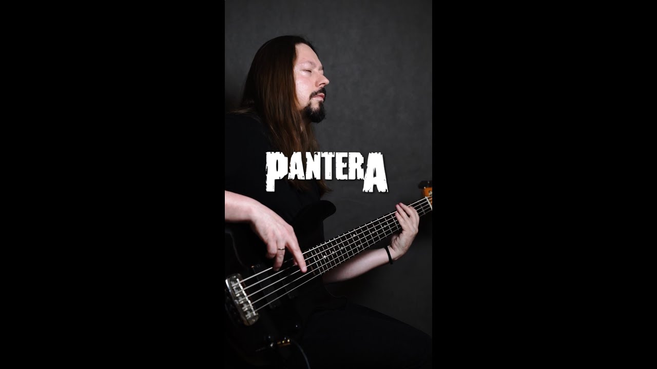 Pantera - 5 Minutes Alone (Bass cover) #shorts #pantera #basscover # ...