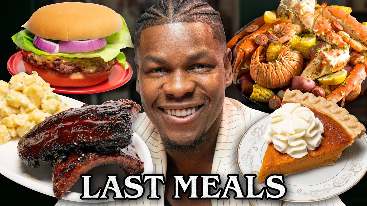 John Boyega Eats His Last Meal - YouTube