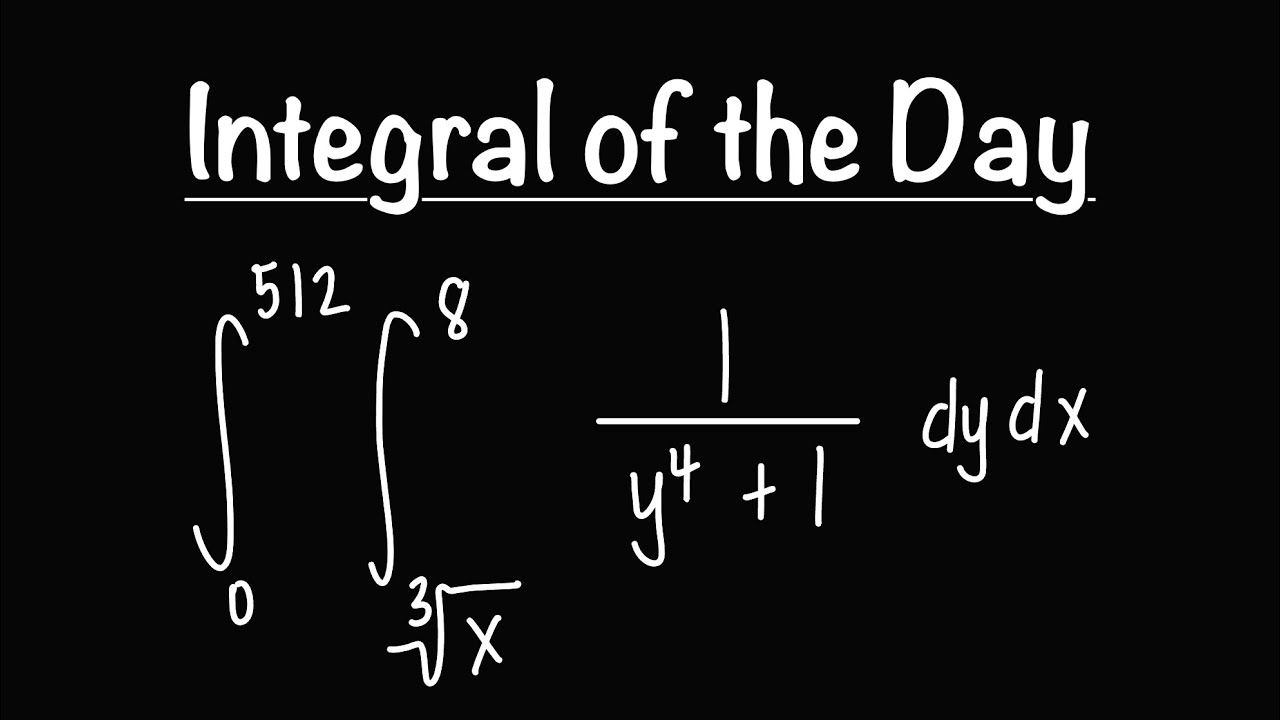 Integral of the Day: 5.30.23 | Calculus 3 | Math with Professor V - YouTube