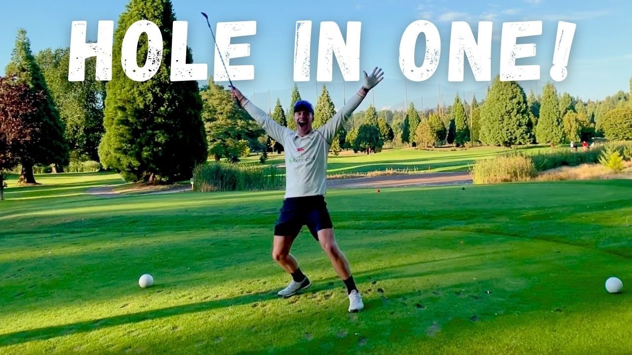 Amateur Golfer Hole In One (Caught On Camera) - YouTube