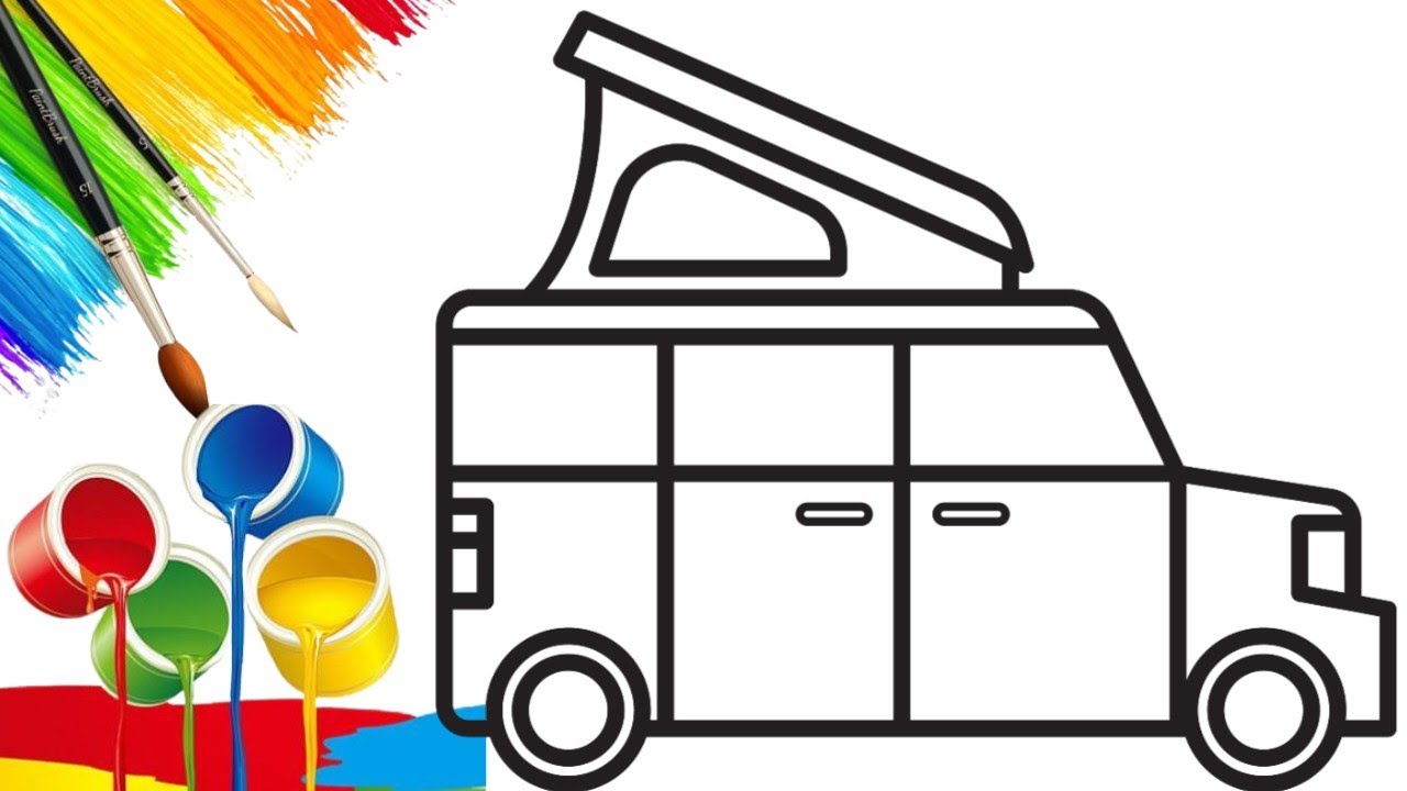 How to Draw House car Easy Drawing Step by Step - YouTube