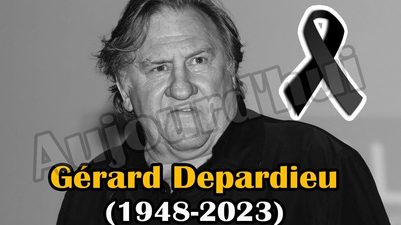 🔆 15h51: Gérard Depardieu est décédé cet après-midi des suites de ...