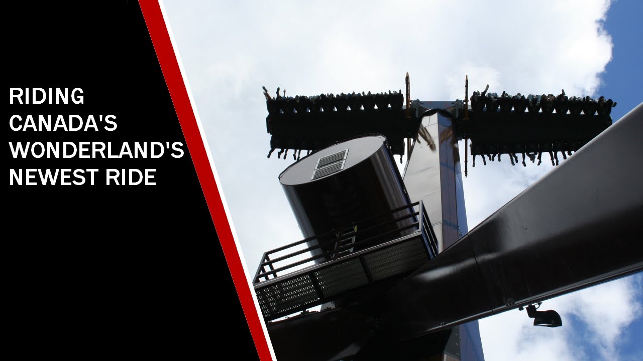Canadian Thrill Channel Rides Canada's Wonderland's Newest Ride!! - YouTube