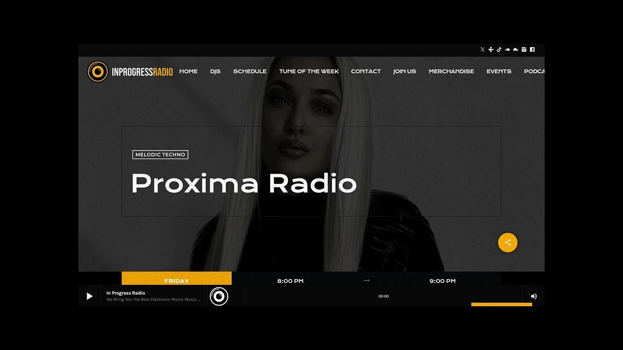 Tenaj - Proxima Weekly Podcast [In Progress Radio] - YouTube